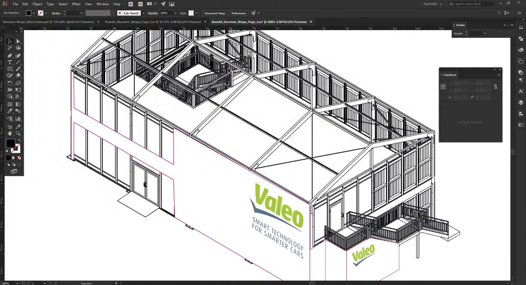 PLANNING AND DESIGN - Outdoor PVC Tension Graphics Systems